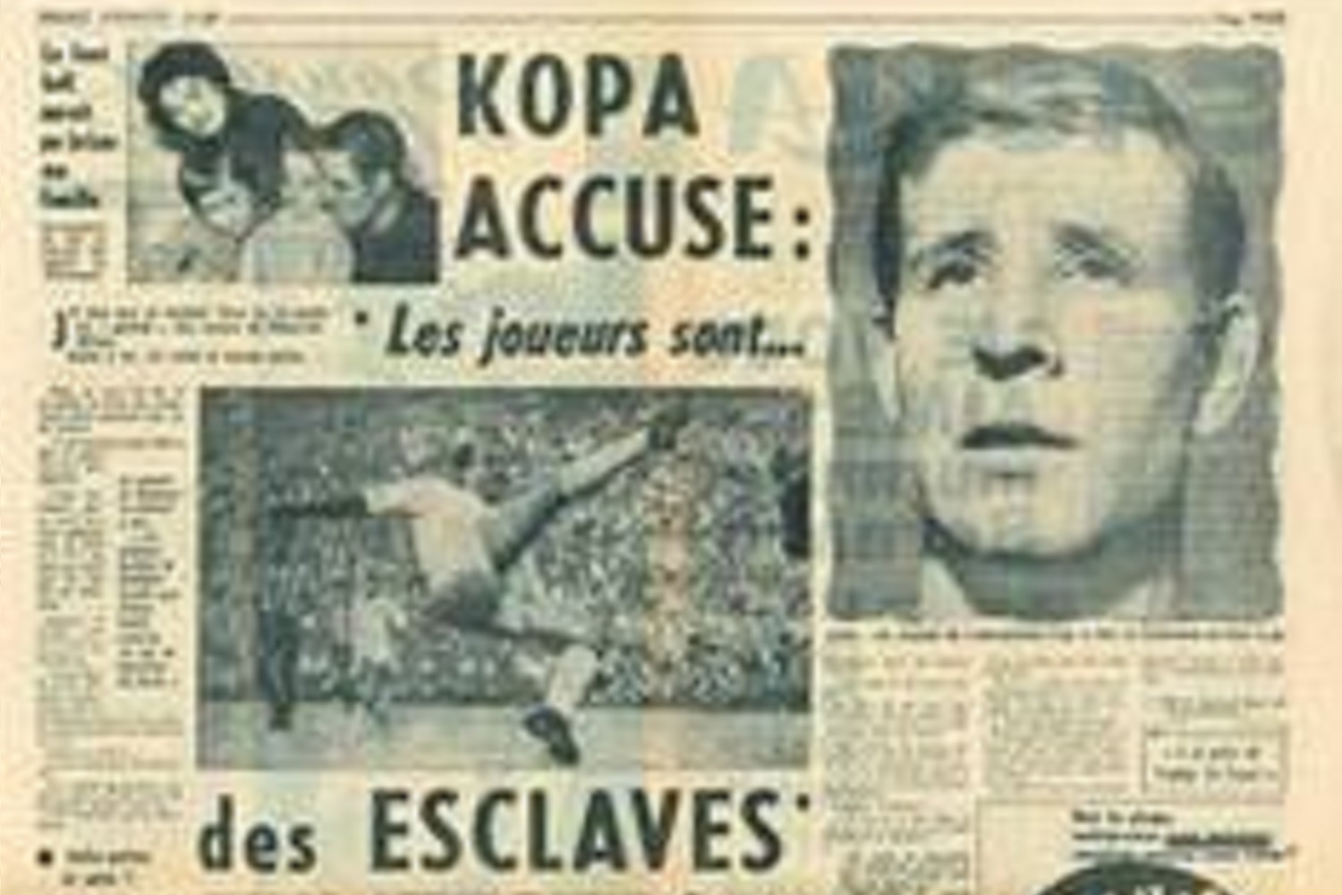 HISTOIRE : Raymond Kopa, le syndicaliste • Sport Club