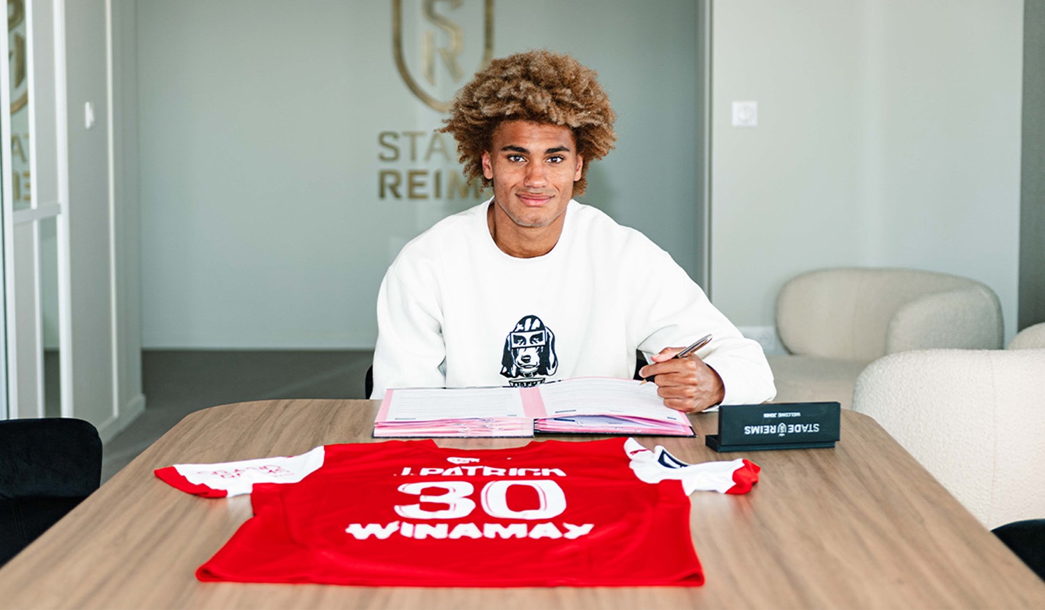 John Patrick, 3e recrue hivernale du Stade de Reims • Sport Club