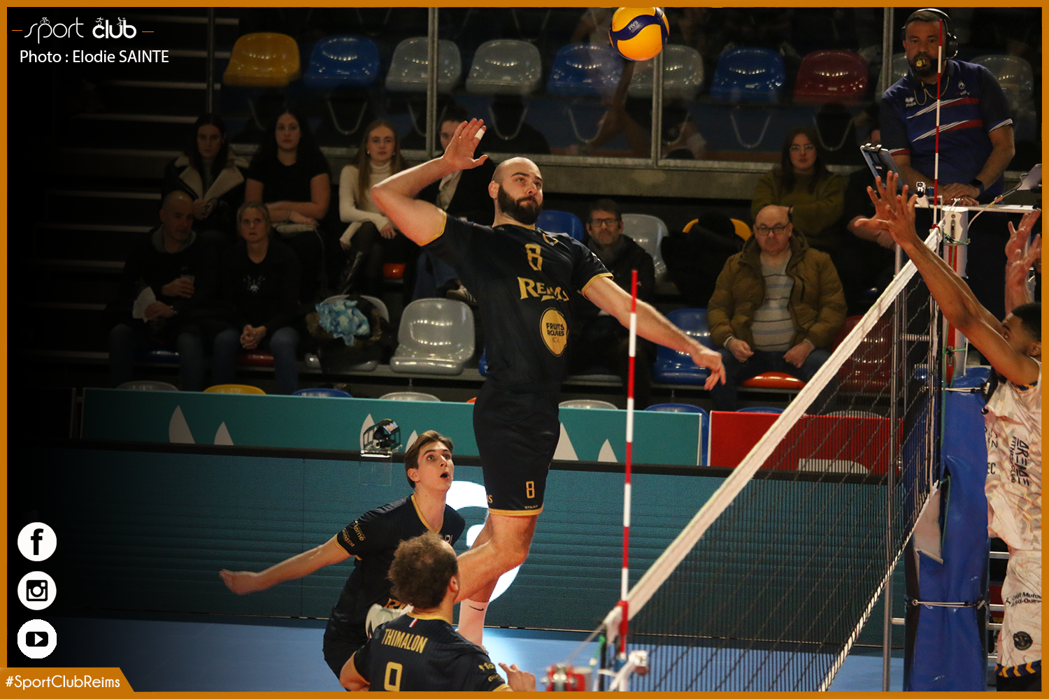 VOLLEY : Retour en images sur le Reims Volley 51 0-3 Saint-Jean d'Illac ...